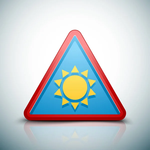 Sun hazard sign Stock Vector by ©Yuriy_Vlasenko 131734632