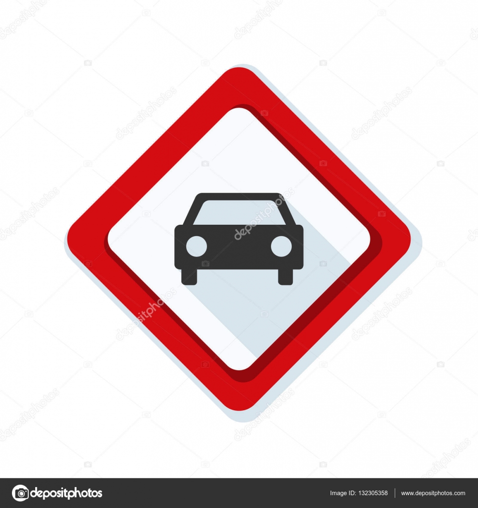 Car warning sign Stock Vector Image by ©Yuriy_Vlasenko #132305358