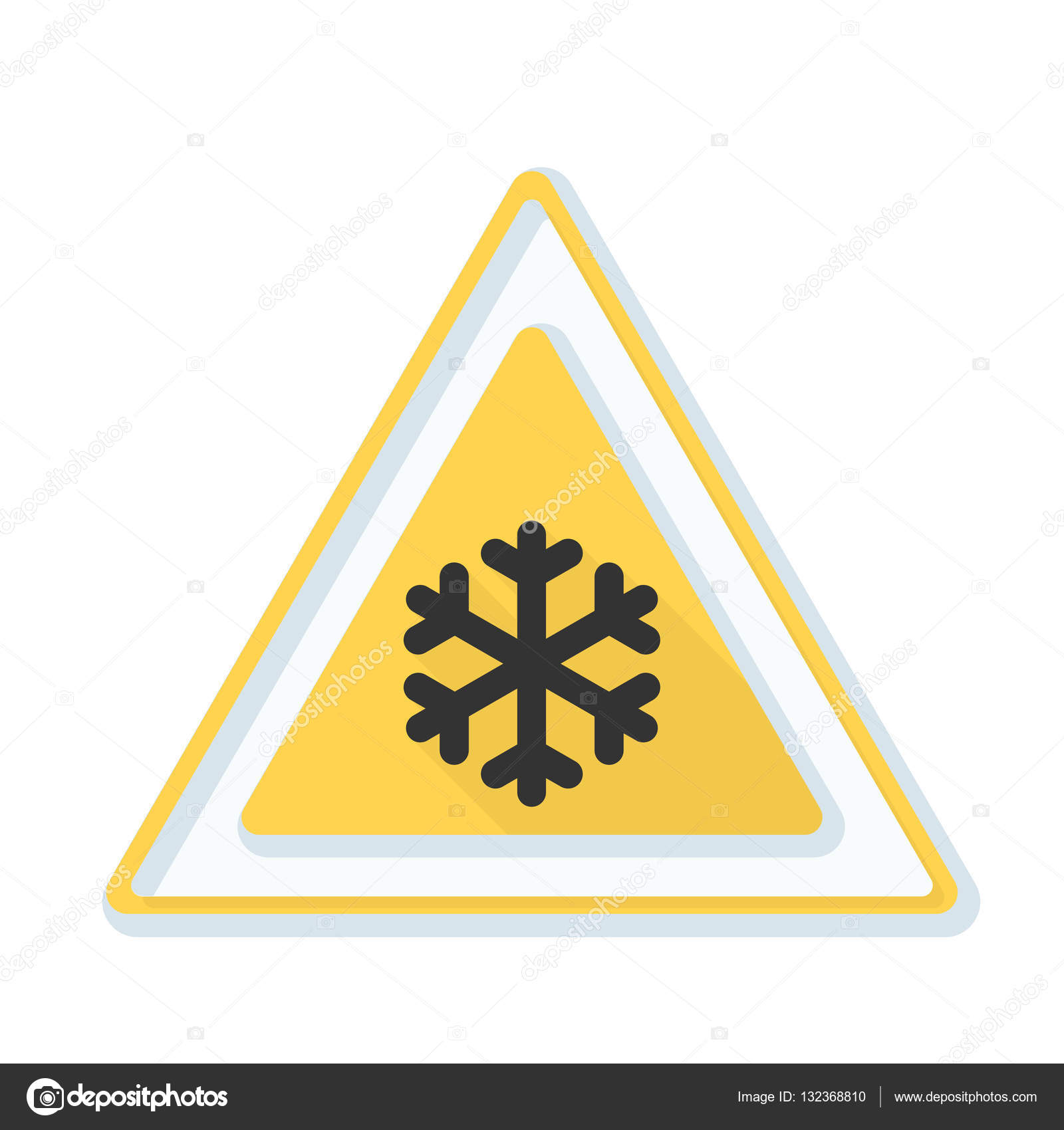 Cold Warning sign Stock Vector by ©Yuriy_Vlasenko 132368810