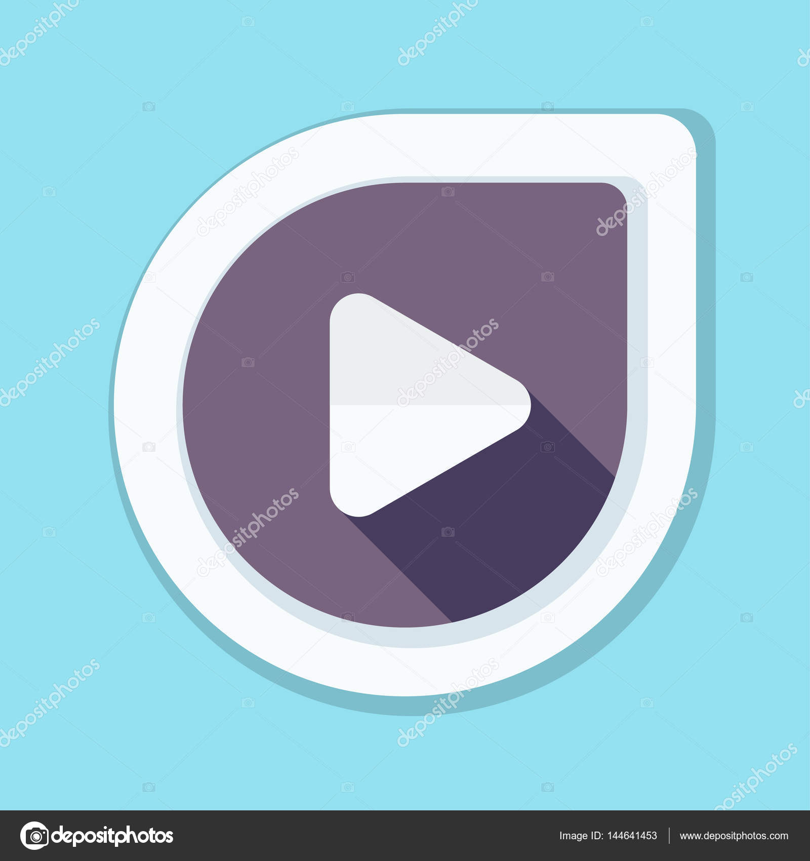 Video play icon Stock Vector Image by ©Yuriy_Vlasenko #144641453