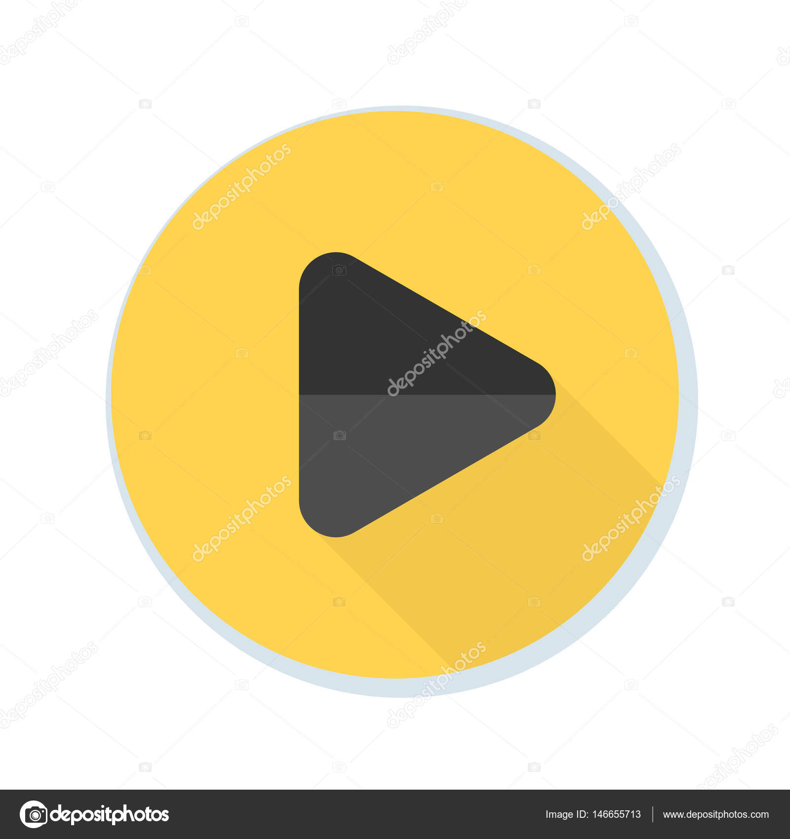 Play simple icon Stock Vector Image by ©Yuriy_Vlasenko #146655713
