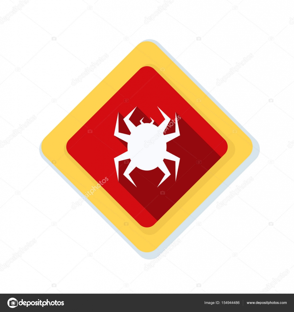 Ransomware Hazard sign Stock Vector Image by ©Yuriy_Vlasenko #154944486
