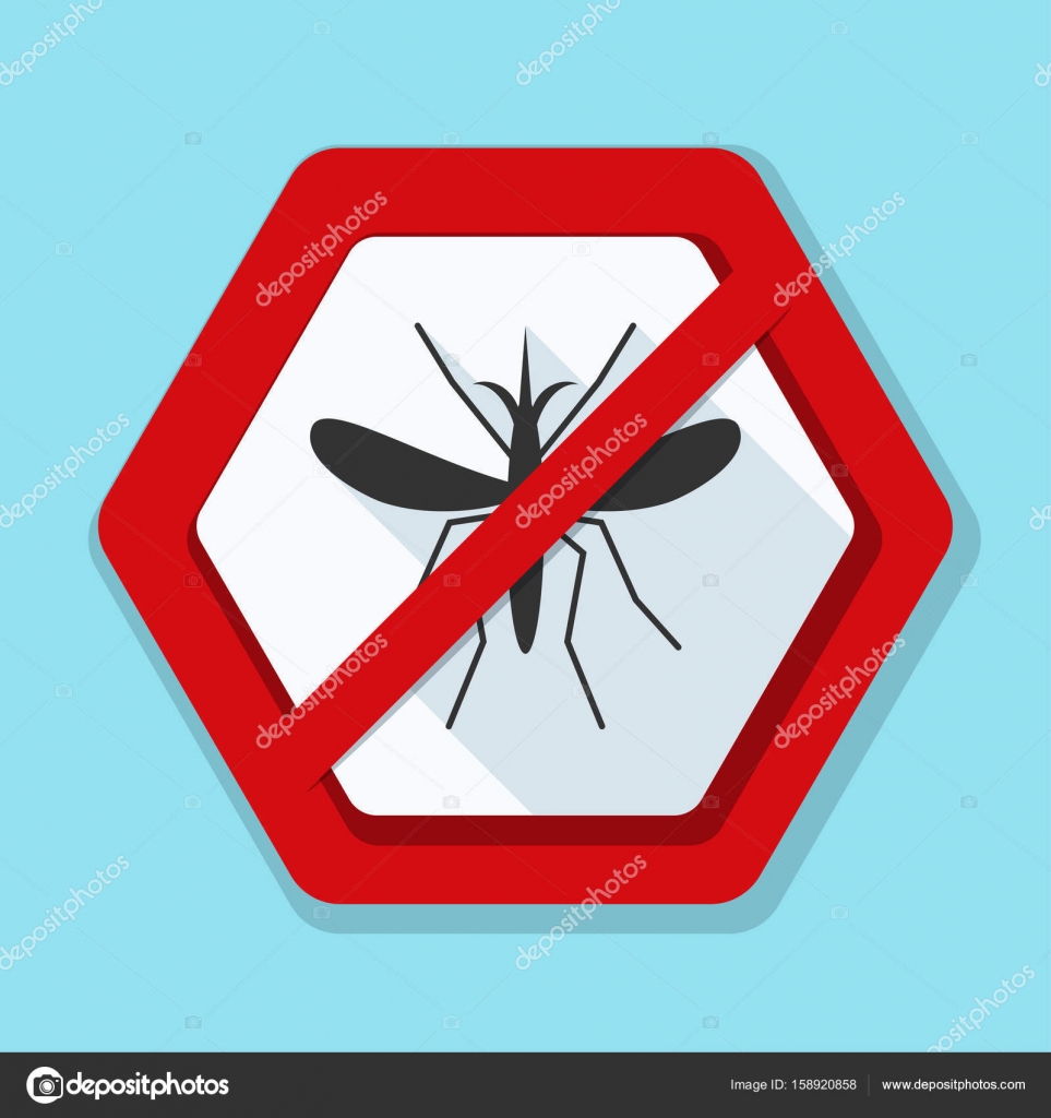 Stop mosquito sign Stock Vector by ©Yuriy_Vlasenko 158920858