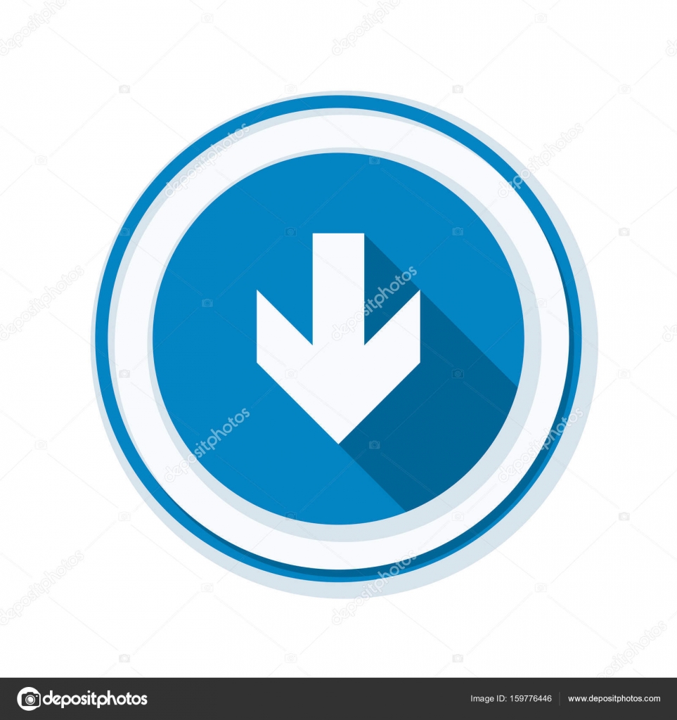 Down Arrow sign Stock Vector by ©Yuriy_Vlasenko 159776446