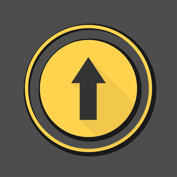 Up arrow sign Stock Vector by ©Yuriy_Vlasenko 164051584