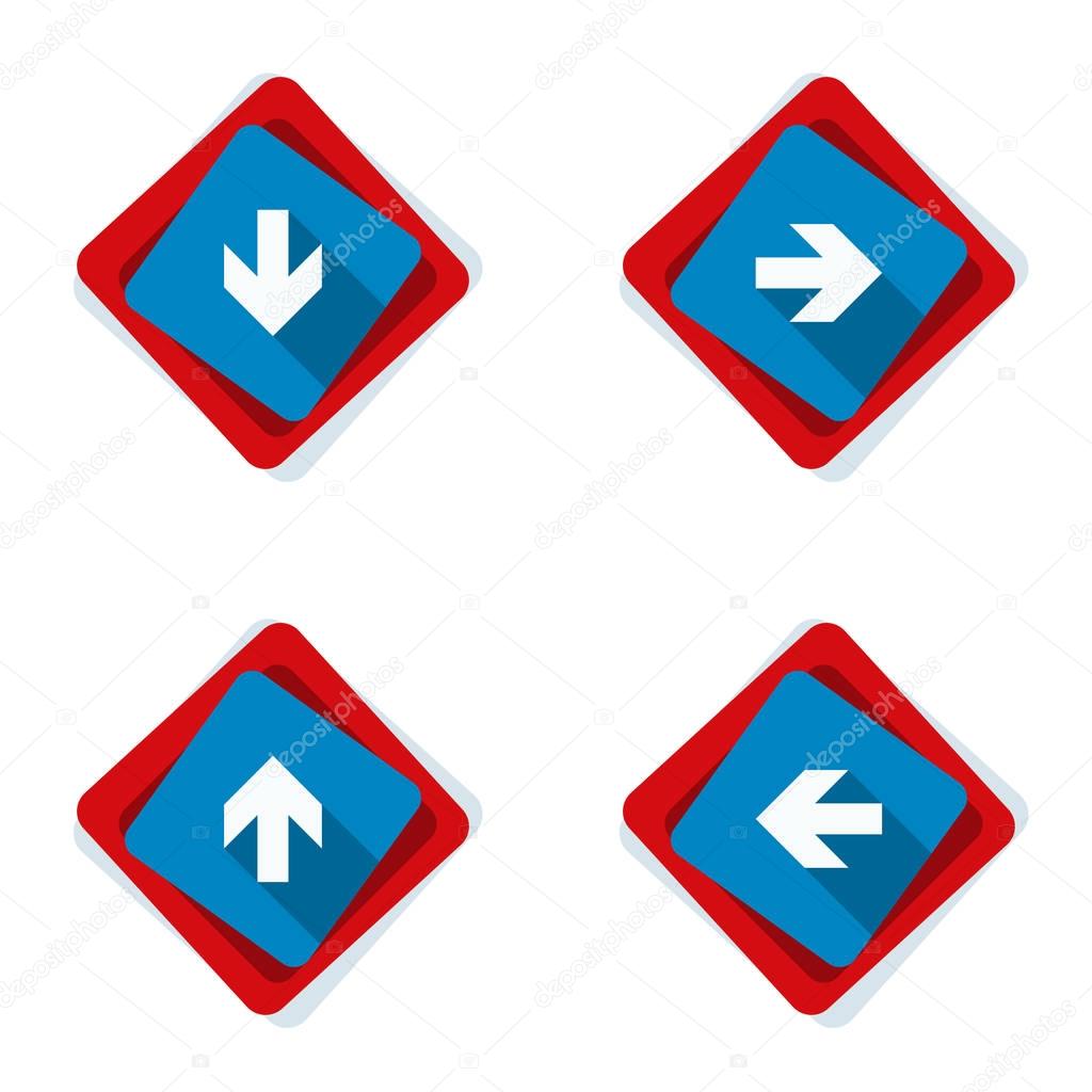 Conjunto de signos de flecha 2022