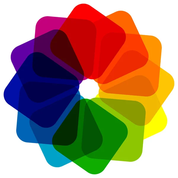 Color wheel palette Stock Vector by ©Yuriy_Vlasenko 168297294