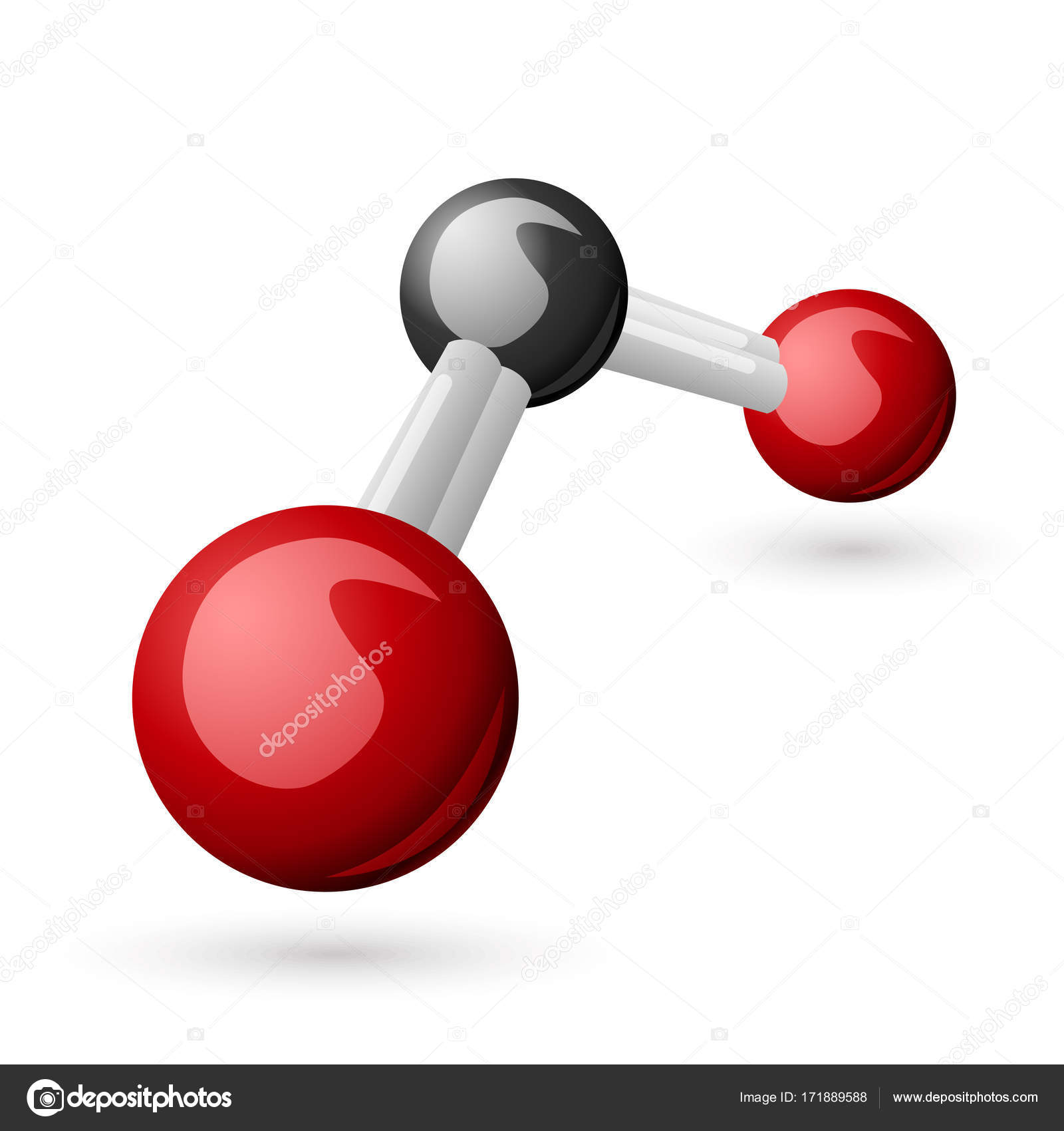 Carbon Dioxide Molecular Structure