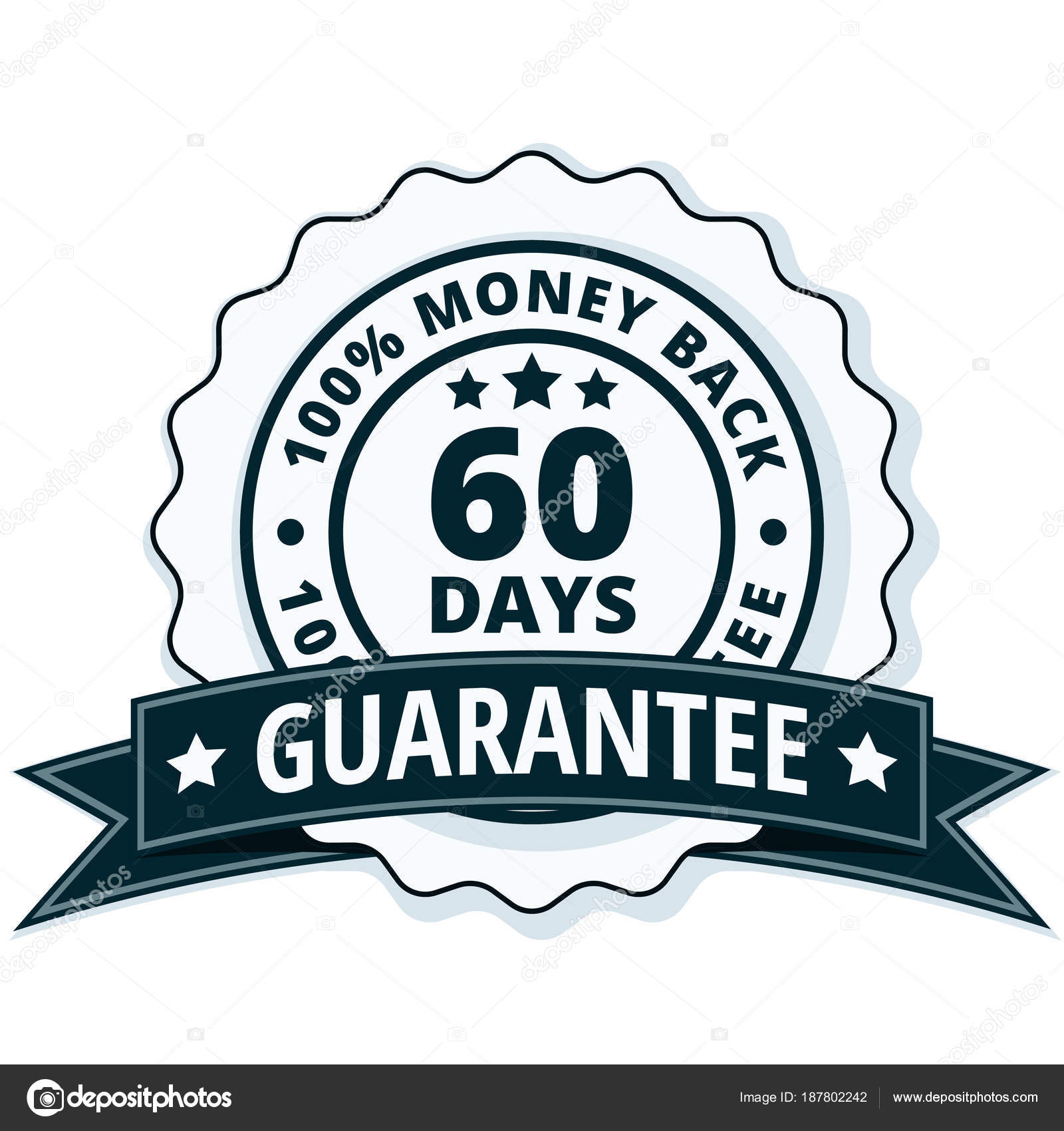 Money back guarantee shield Stock Vector by ©Yuriy_Vlasenko 187802242