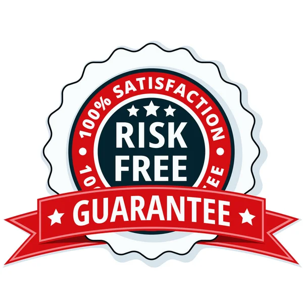 Risk free badge Vector Images | Depositphotos