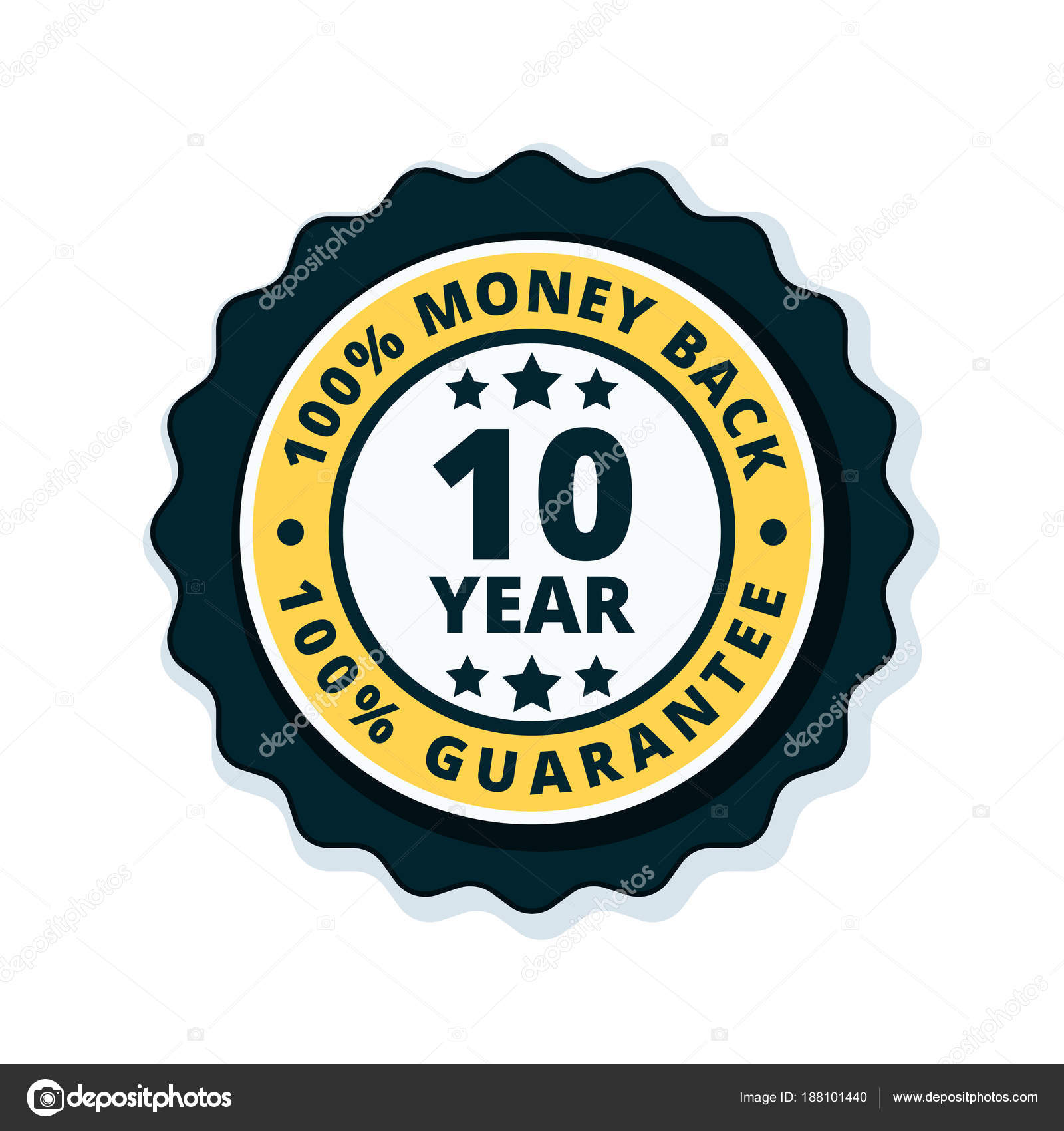 Money back guarantee shield Stock Vector Image by ©Yuriy_Vlasenko ...