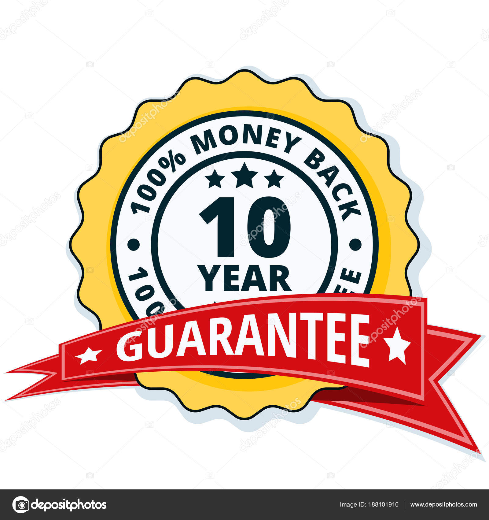 Money back guarantee shield Stock Vector by ©Yuriy_Vlasenko 188101910