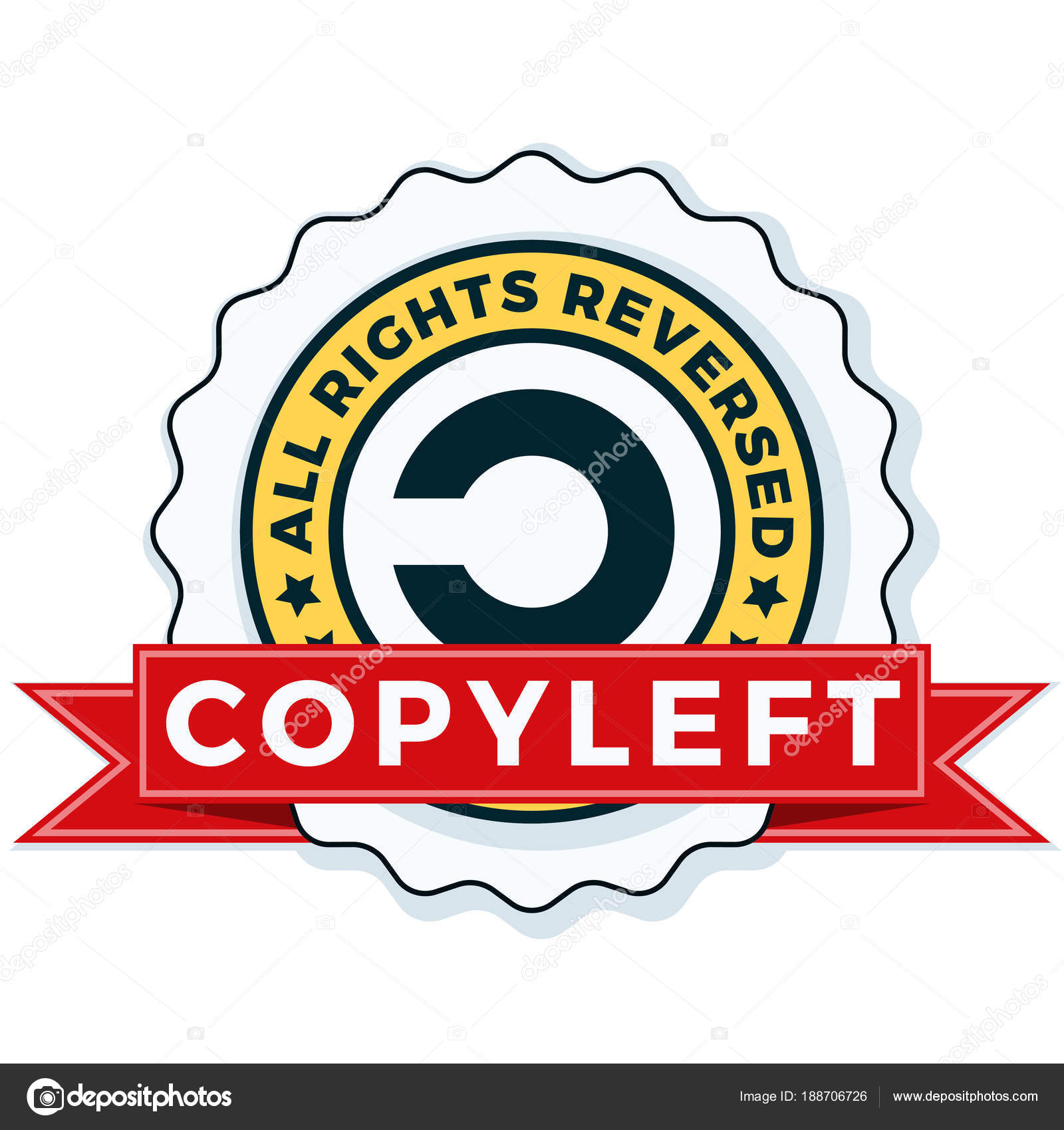 Copyright sign icon Stock Vector Image by ©Yuriy_Vlasenko #188706726