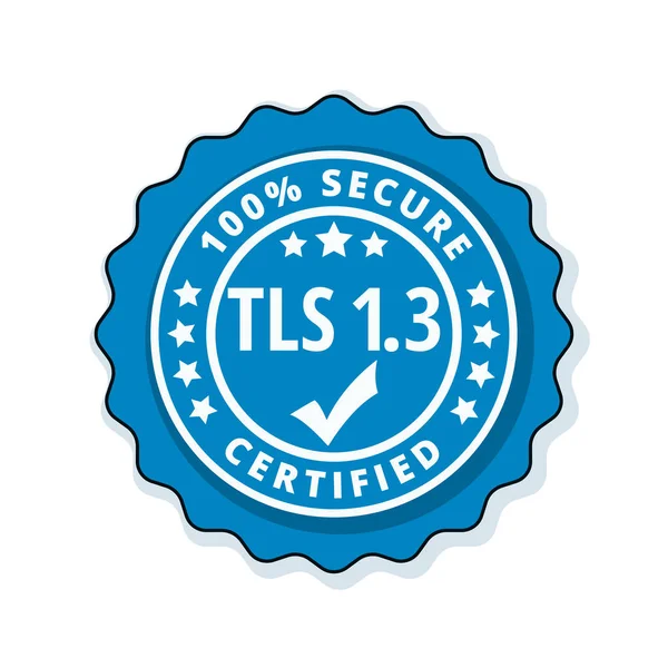 Tls Certified Label Vector Illustration Stock Vector by ©Yuriy_Vlasenko ...