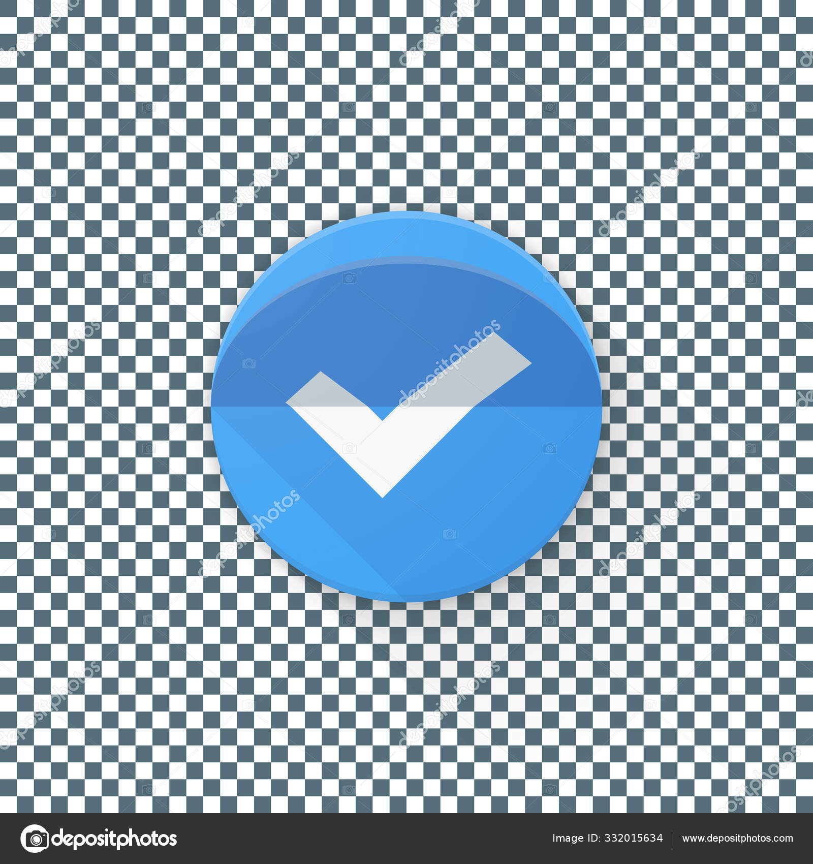 Botón Marcado Vector Ilustración Vector de stock #332015634 de ©Yuriy ...