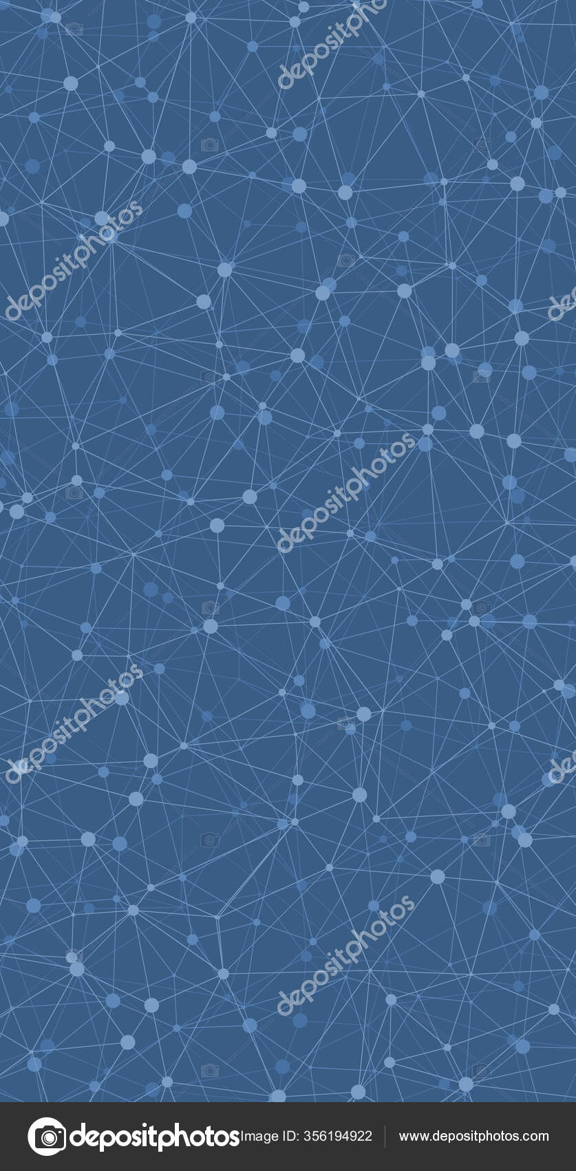 Low Polygonal Mesh Computation Background Vector Illustration Stock ...