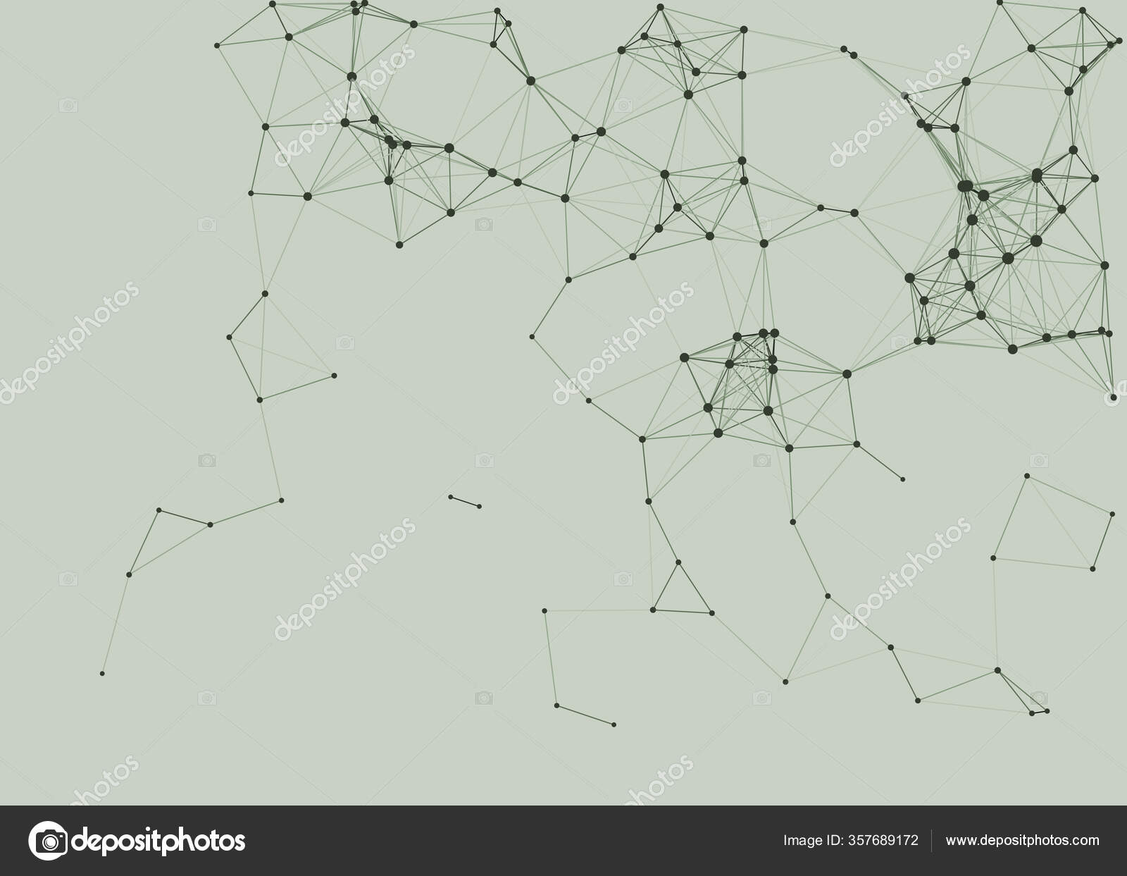Network Mesh Procedural Art Background Illustration Stock Vector by ...