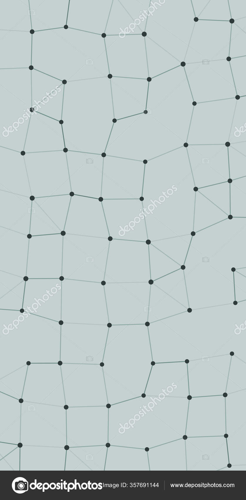 Network Mesh Procedural Art Background Vector Illustration Stock Vector ...