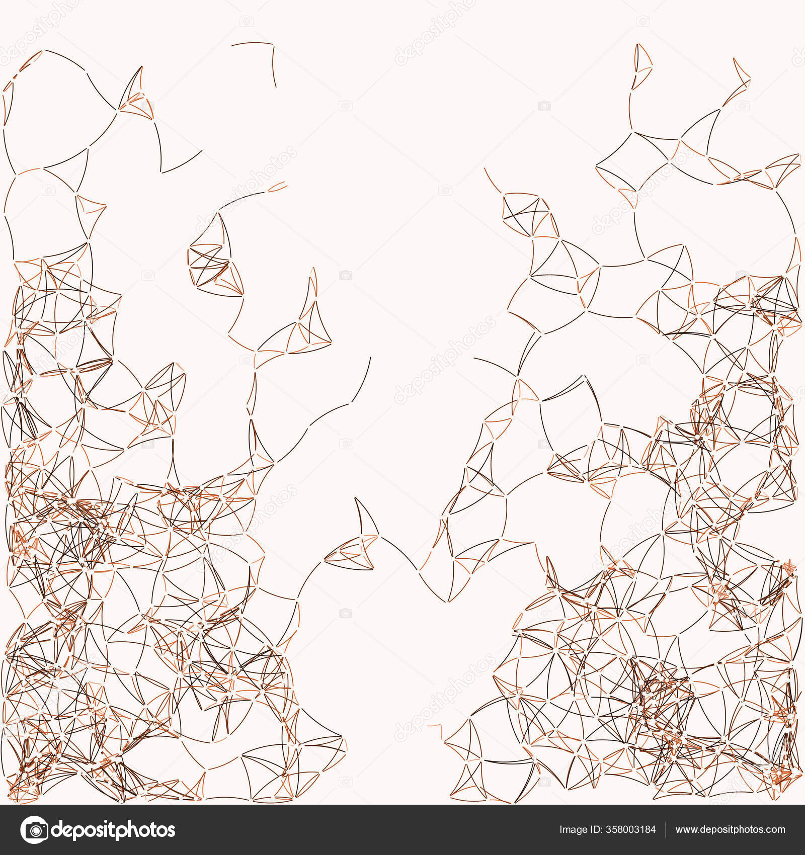 Procedural Art Network Mesh Background Illustration Stock Vector by ...