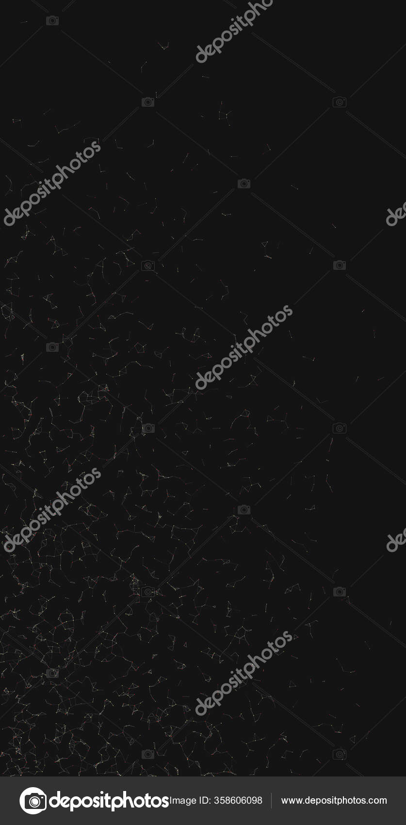 Network Mesh Random Procedural Art Background Illustration Stock Vector ...