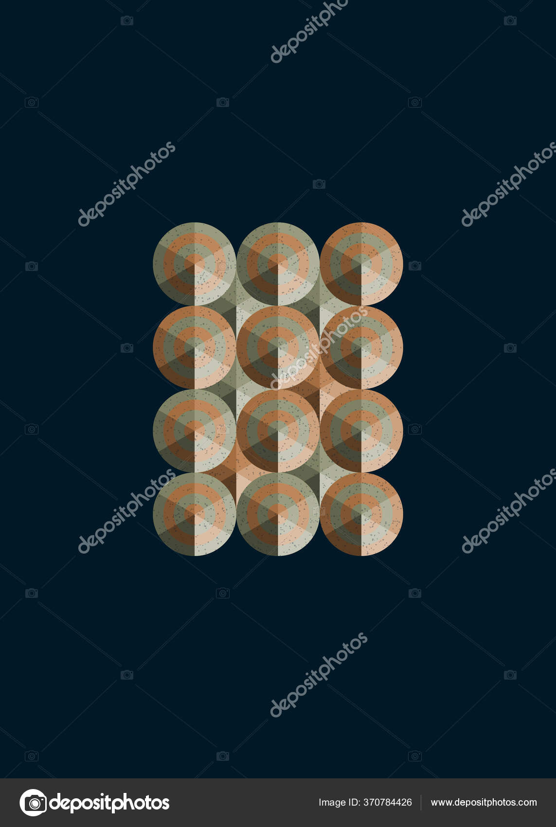 Colorful Dots Universal Art Background Design Illustration Stock Vector ...