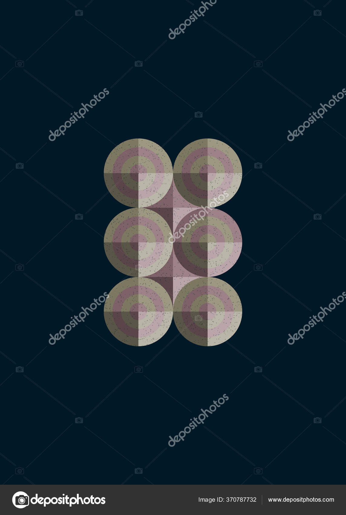 Colorful Dots Universal Art Background Design Illustration Stock Vector ...