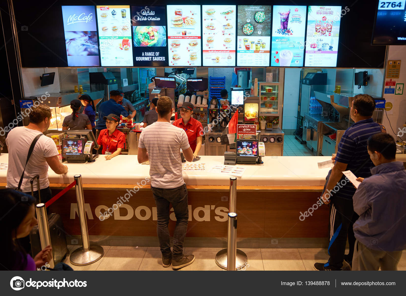 People staying in queue – Stock Editorial Photo © teamtime #139488878
