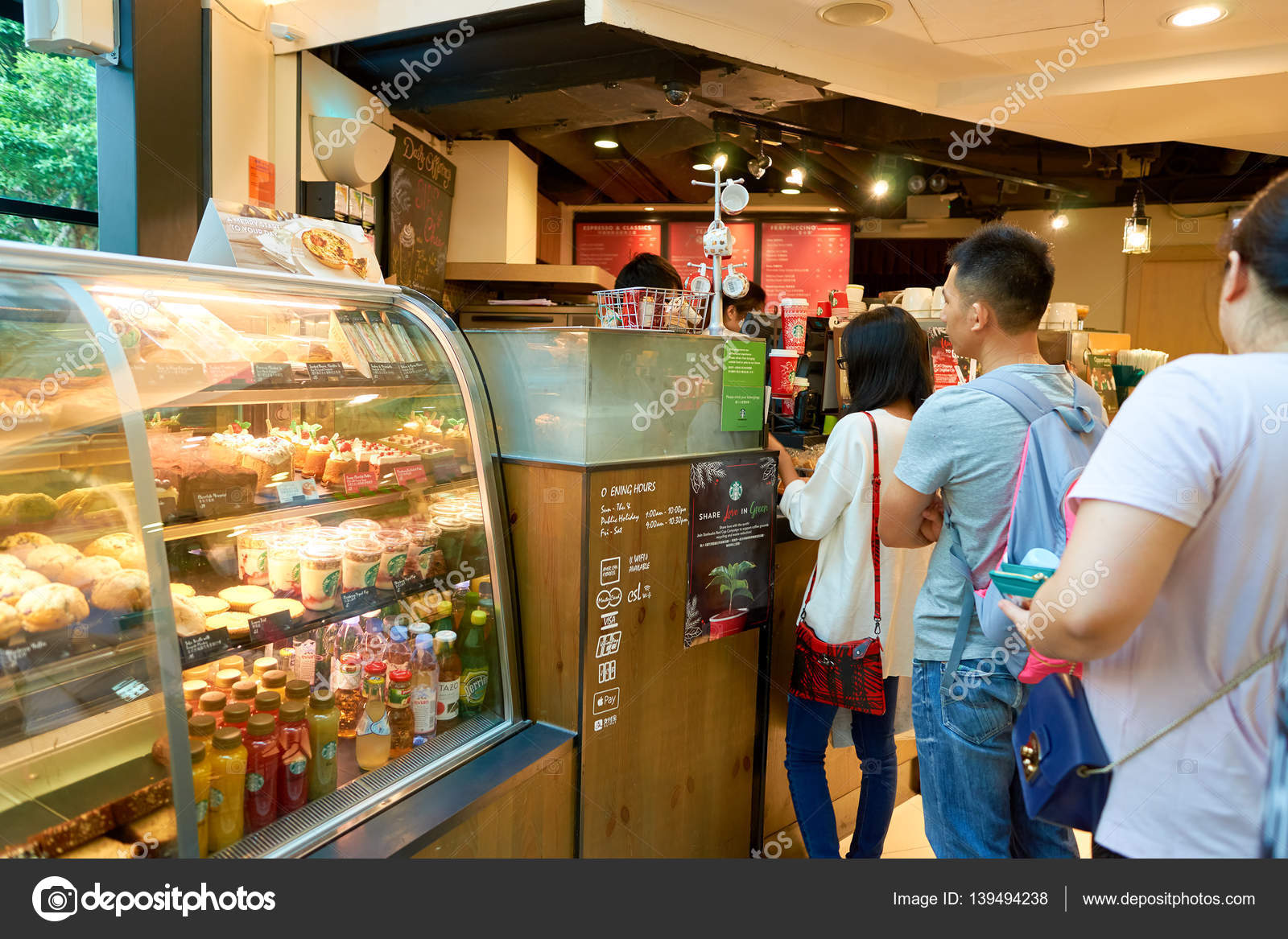 People at counter service — Stock Editorial Photo © teamtime #139494238