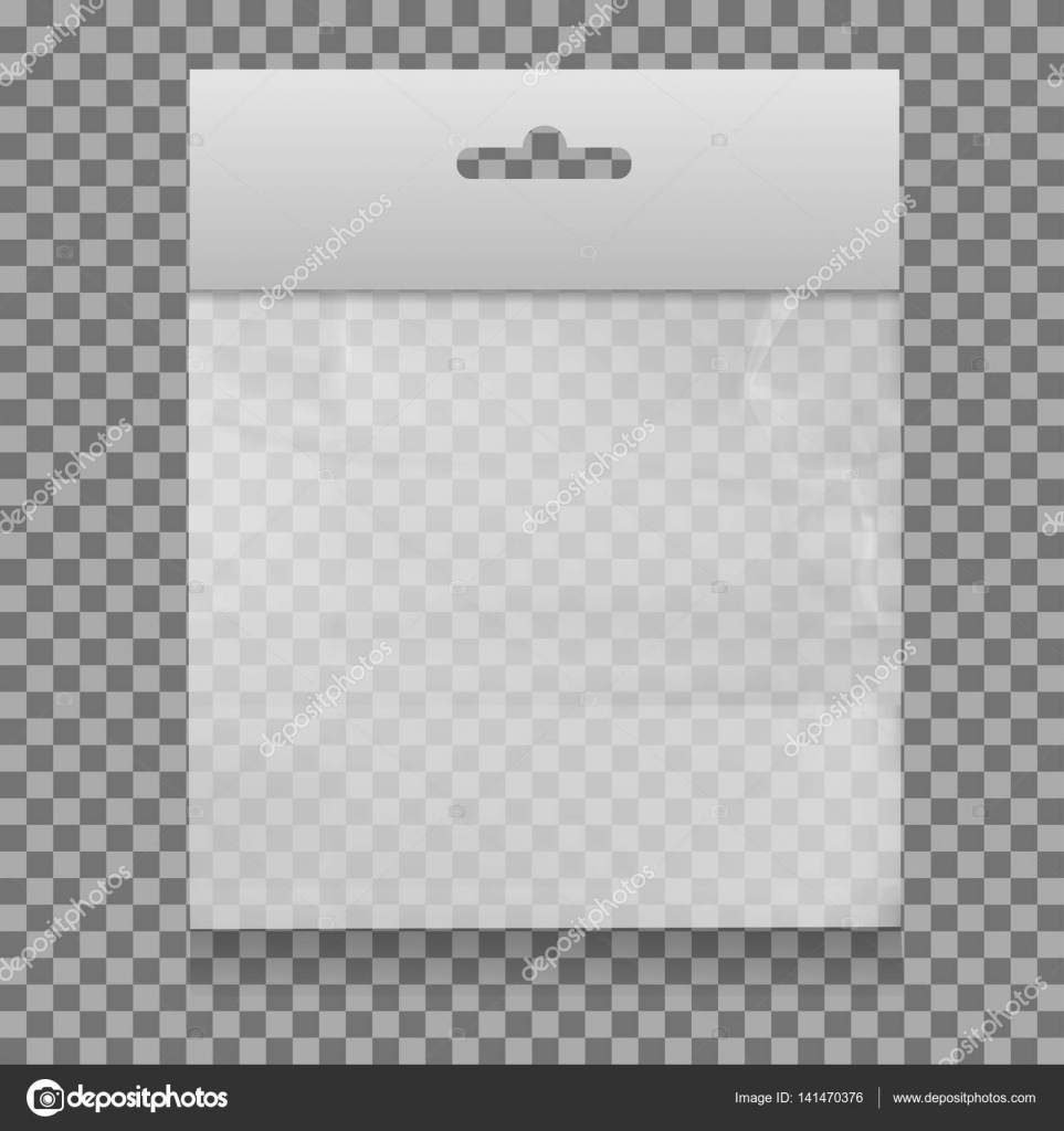 Empty Transparent Plastic Pocket Bags Stock Vector Image by ©urfingus ...