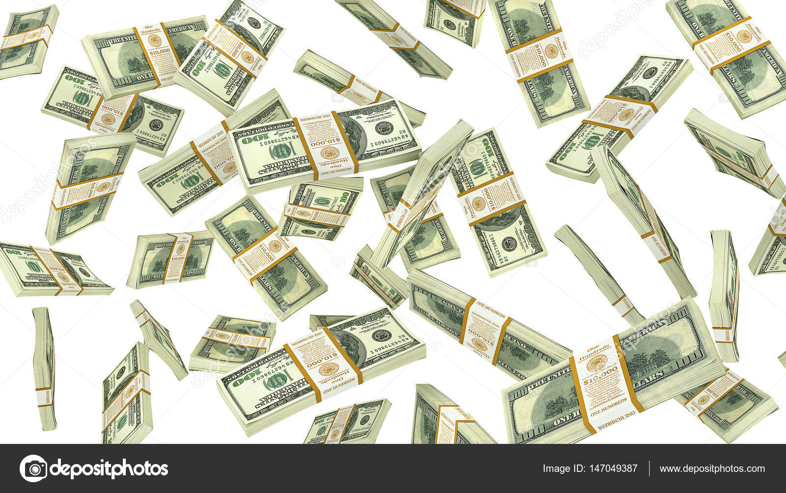 Money Falling Backgrounds