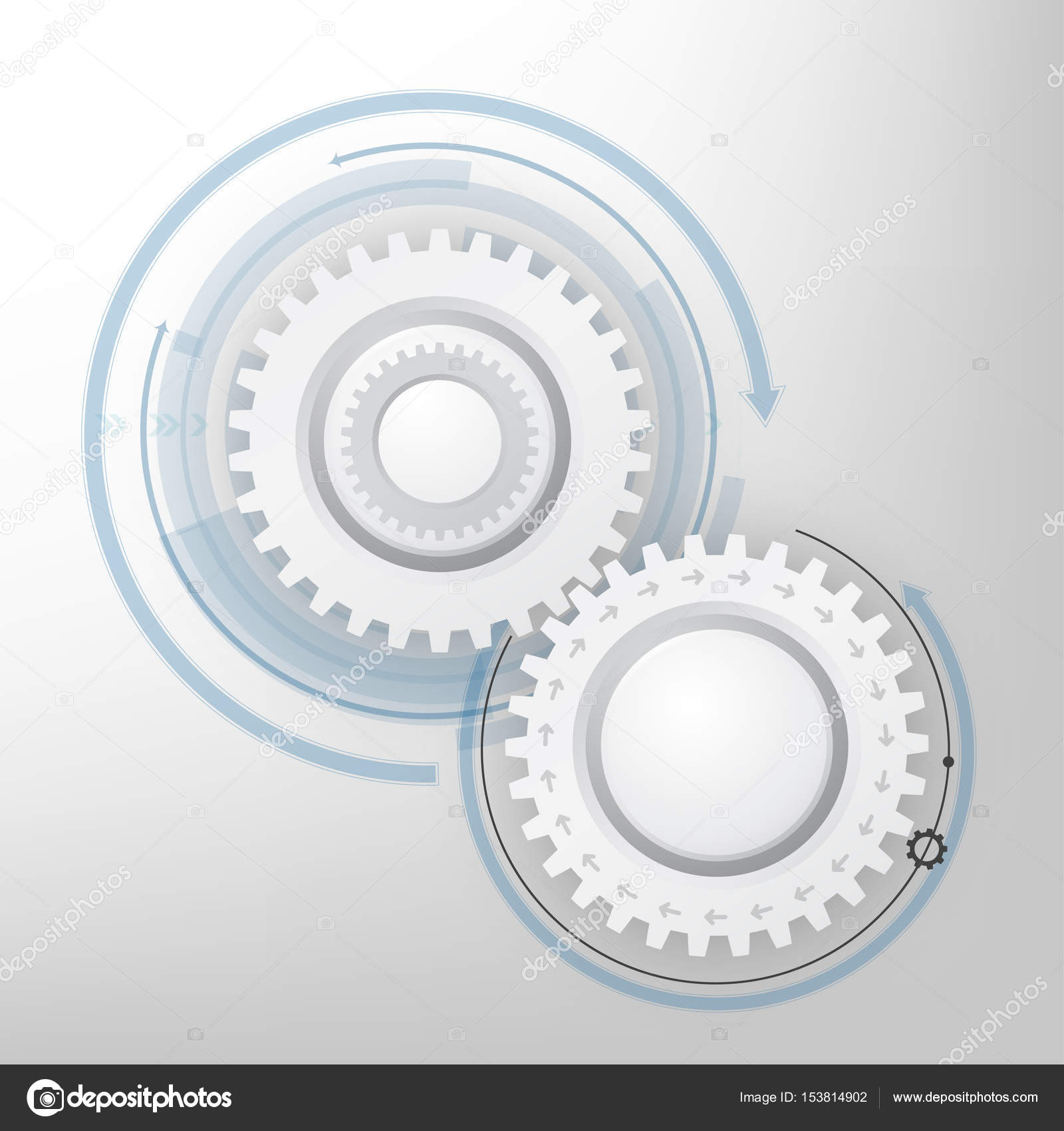 Gears concept vector illustration Stock Vector by ©urfingus 153814902