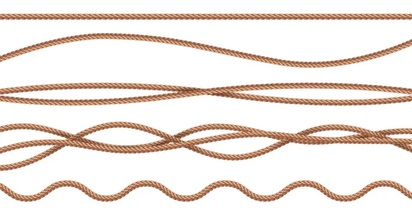 Twisted ropes Vector Art Stock Images | Depositphotos