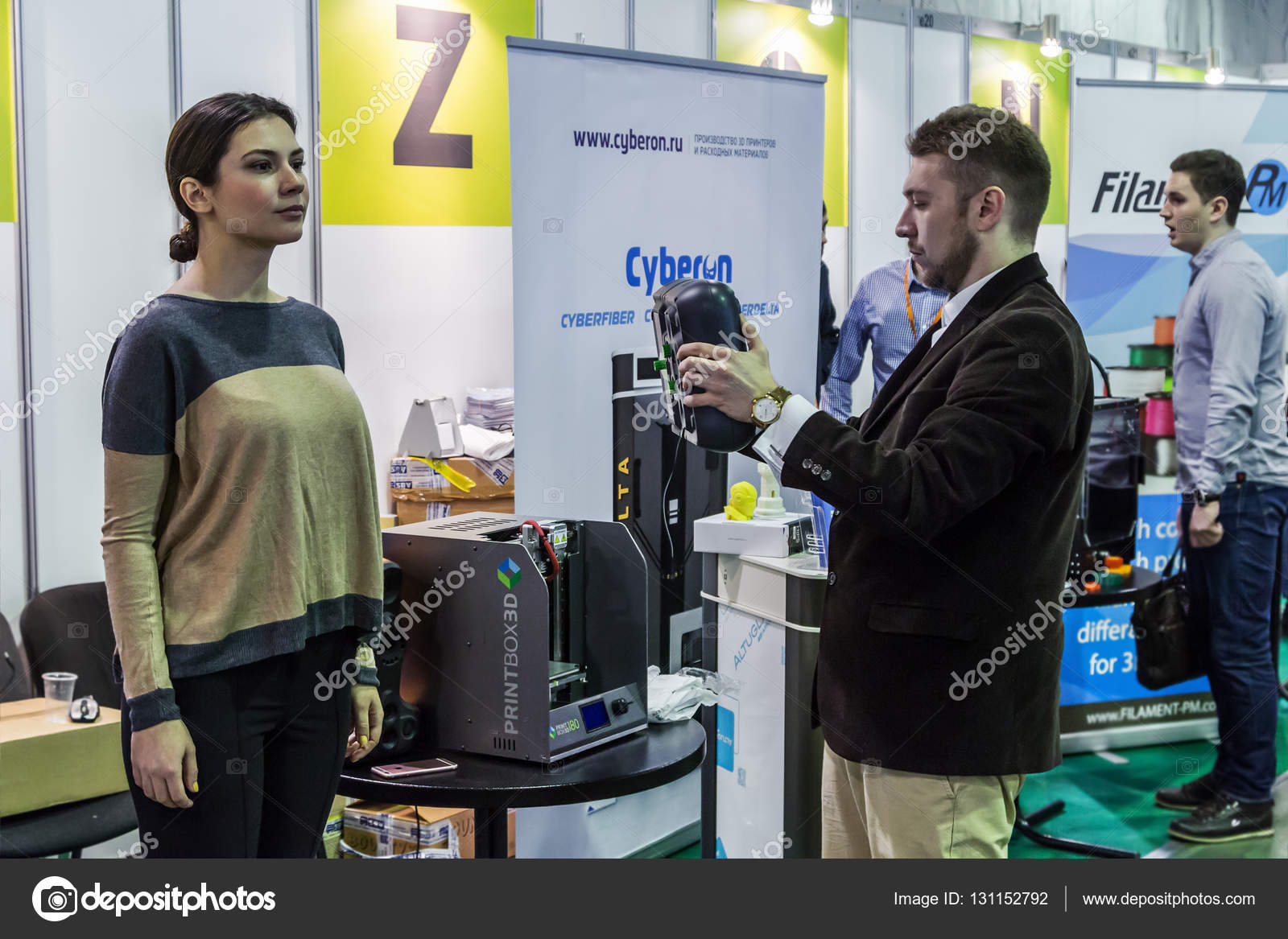 Human scanning for printing 3D printer – Stock Editorial Photo ...