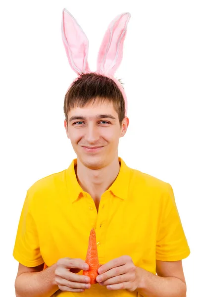 Young Man with Bunny Ears Stock Photo by ©sabphoto 138720346