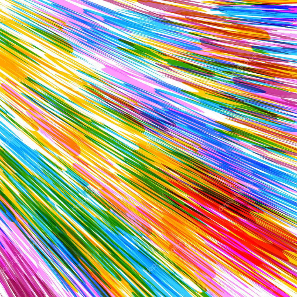 Colorful rainbow lines background. Rainbow-colored abstract vector ...