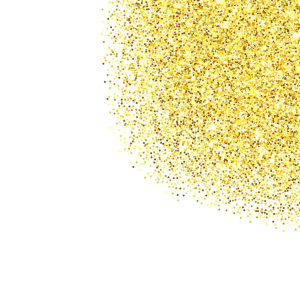 Gold glitter textured border Stock Vector Image by ©de-kay #113513696