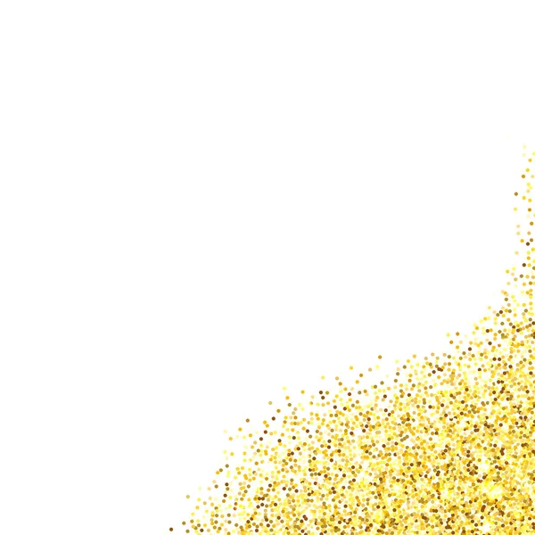 Gold glitter corner Vector Art Stock Images | Depositphotos