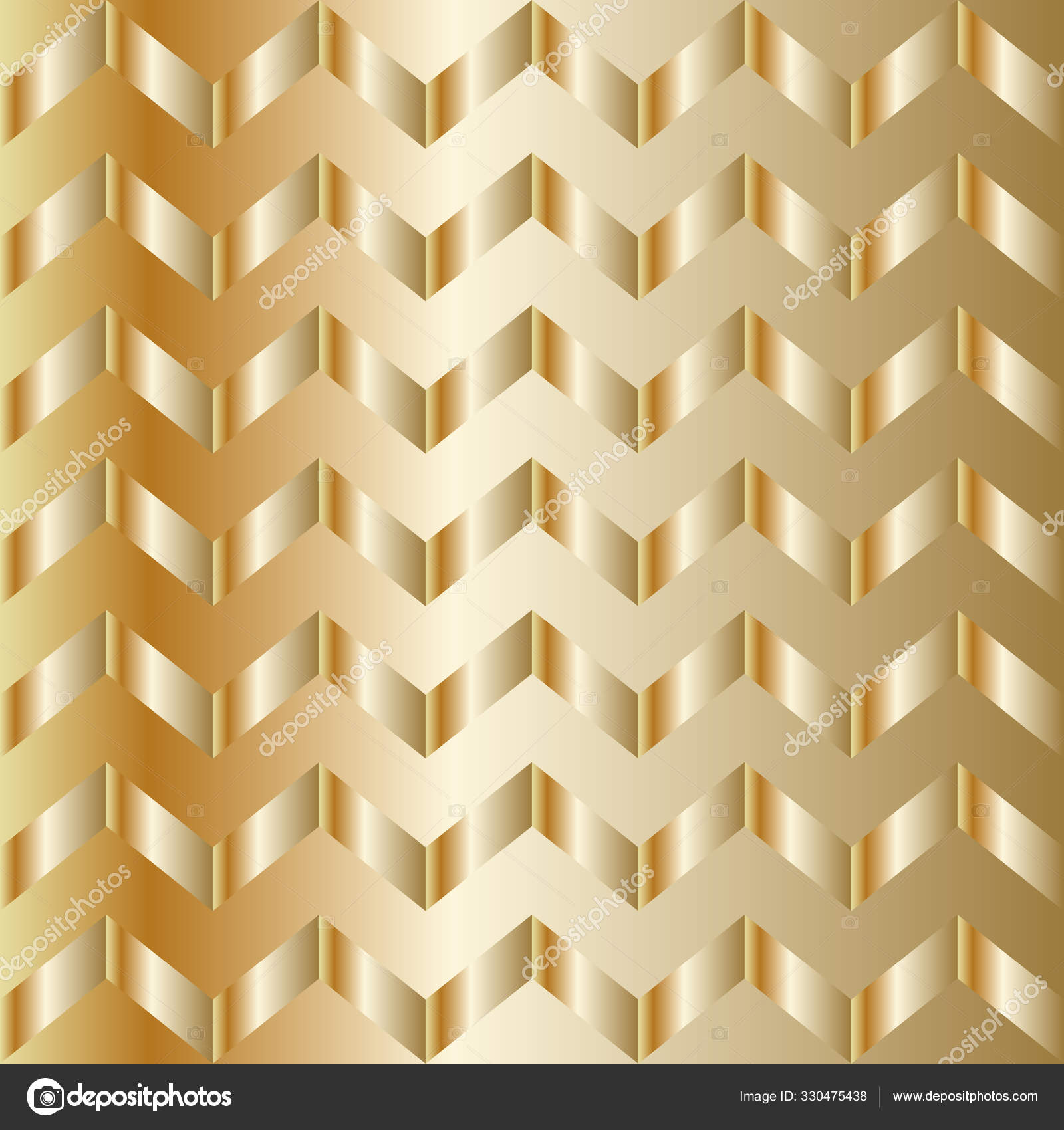 Metal gradient chevron pattern background Stock Vector by ©de-kay 330475438