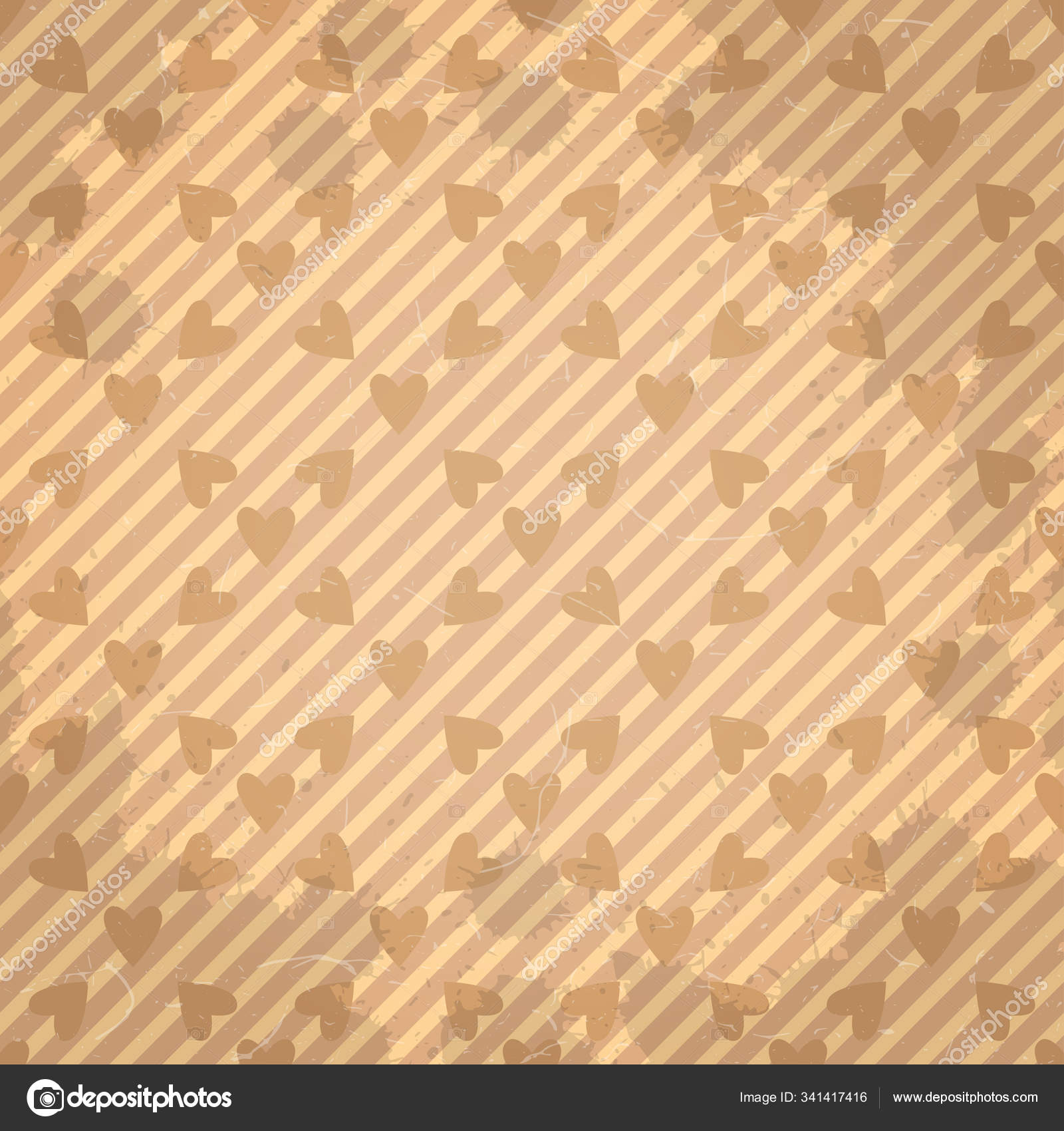Vintage heart background Stock Vector Image by ©de-kay #341417416
