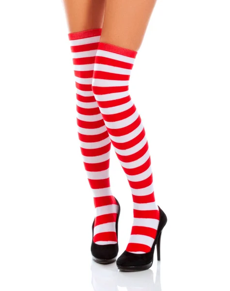 Woman with long legs and stockings Stock Photo by ©Elnur_ 23656569