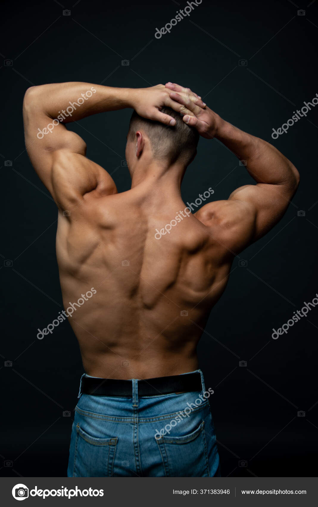 Male Model Lower Back