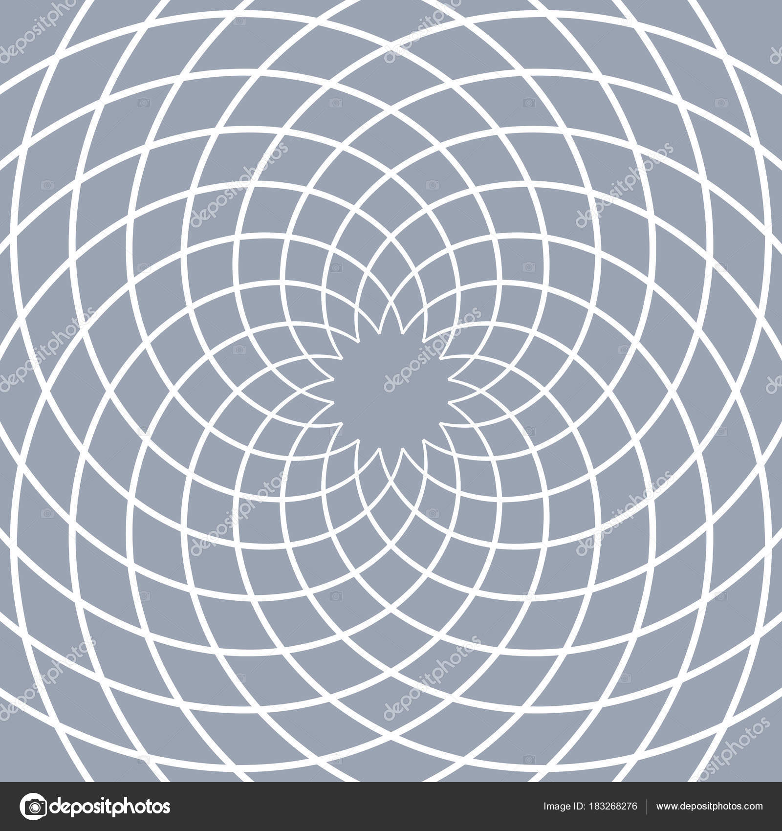 Rotation circular lines pattern. Stock Vector by ©troyka 183268276