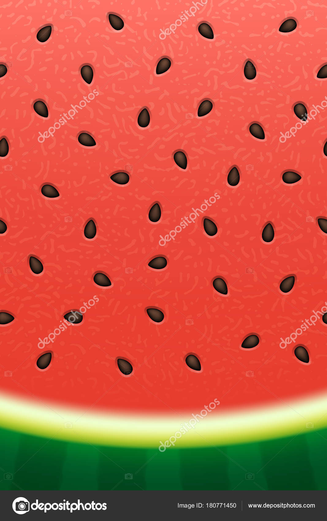 Watermelon texture background Stock Vector by ©3d_kot 180771450