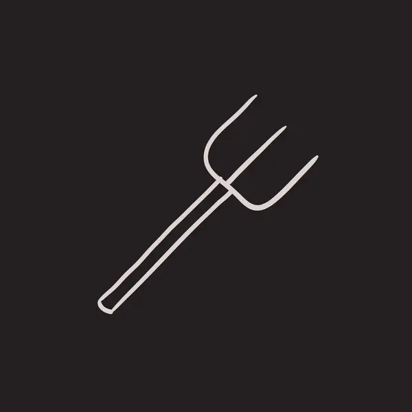 Pitchfork sketch icon. Stock Vector Image by ©VisualGeneration #118935470