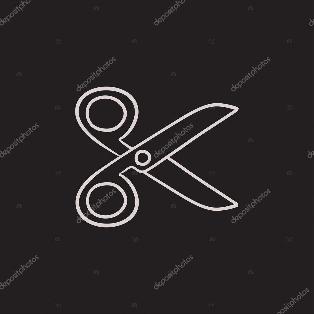 Cut out button sketch icon. Stock Vector Image by ©VisualGeneration ...