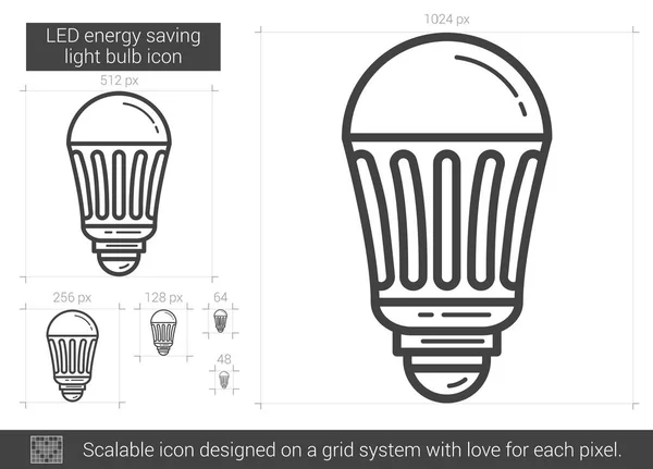 ᐈ Led bulb stock vectors, Royalty Free led light bulb icon | download ...