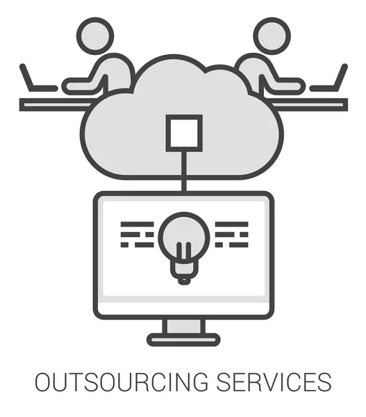 ᐈ Outsourcing stock vectors, Royalty Free outsourcing illustrations ...