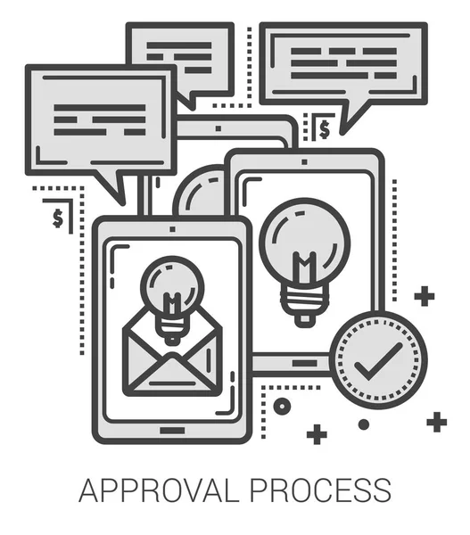 Approval process Vector Art Stock Images | Depositphotos