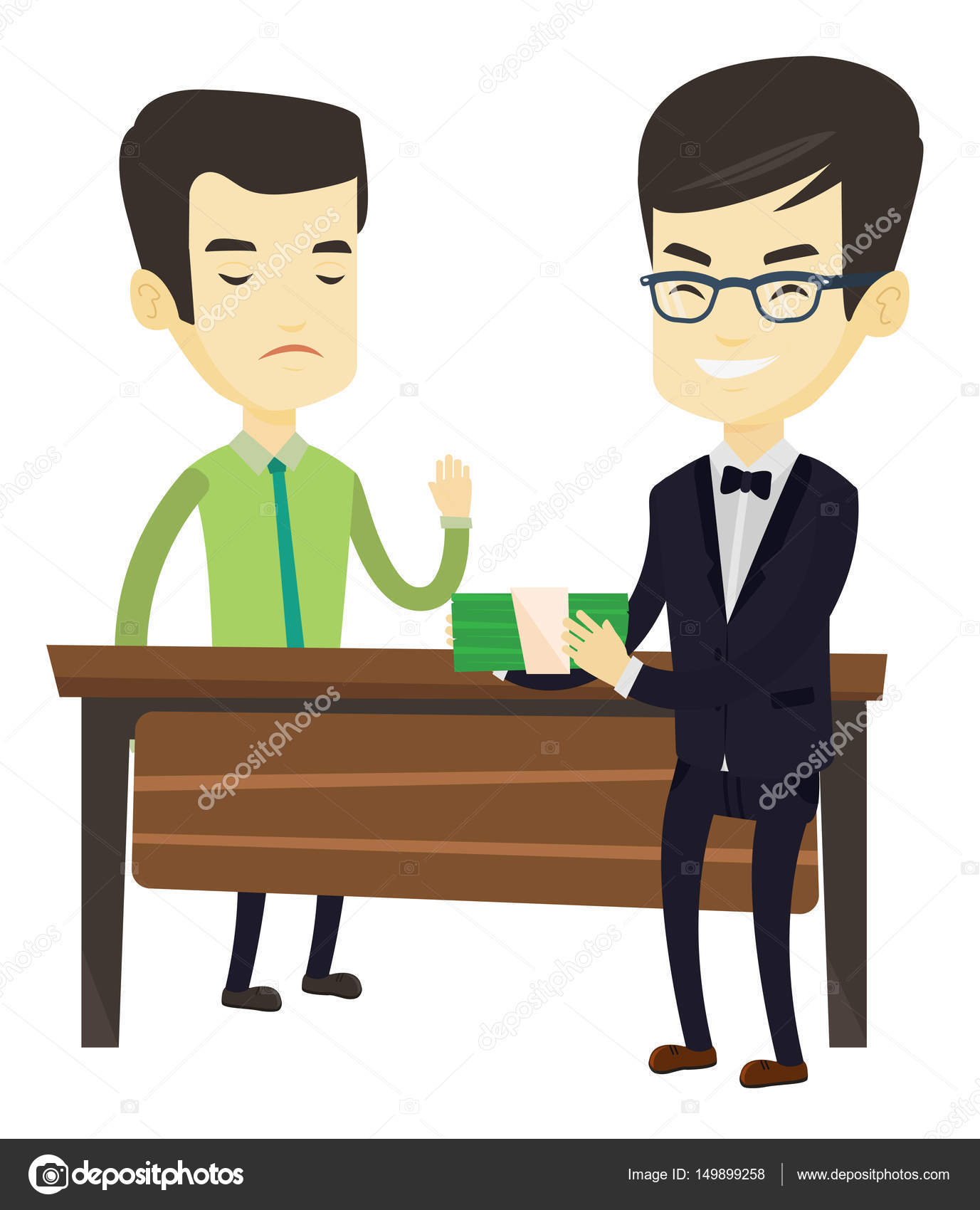 Business Bribery Cartoon