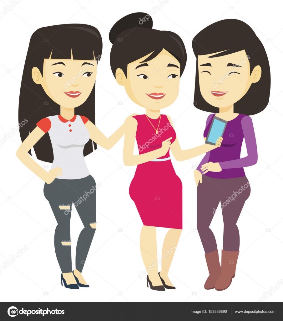 Three Friends Together Animated